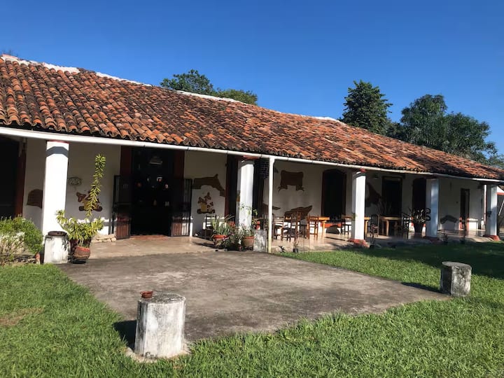 Hostal Ecológico En Hacienda De Cacao Para Grupos - Tabasco