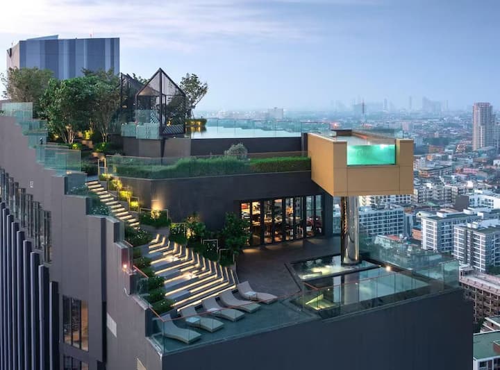 芭提雅The Edge  高端网红海景公寓酒店预定/无边泳池/海滩步行街附近 休假旅行最好的选择 - Pattaya City
