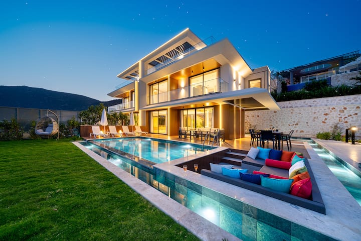 Eco Villa Aura B / Sea View Villas - Kalkan