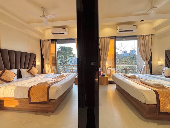 Deluxe Room With 2 Beds 
(Family Room) - Lonavala