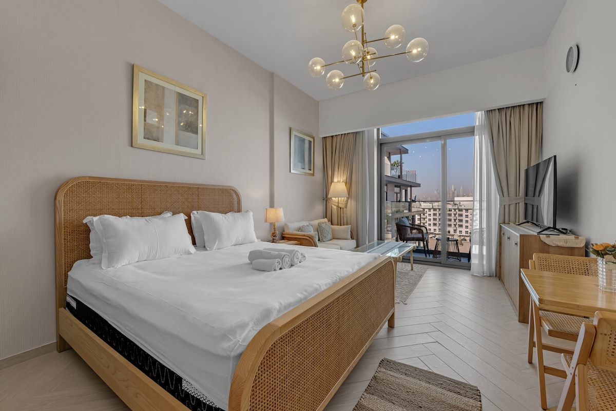 Boho Style Chic Studio With Balcony in JVC - Flats for Rent in Dubai ...