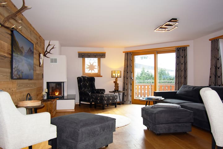 Premium Apartment Mit Silvrettablick 1-8 Pers - Klosters-Serneus
