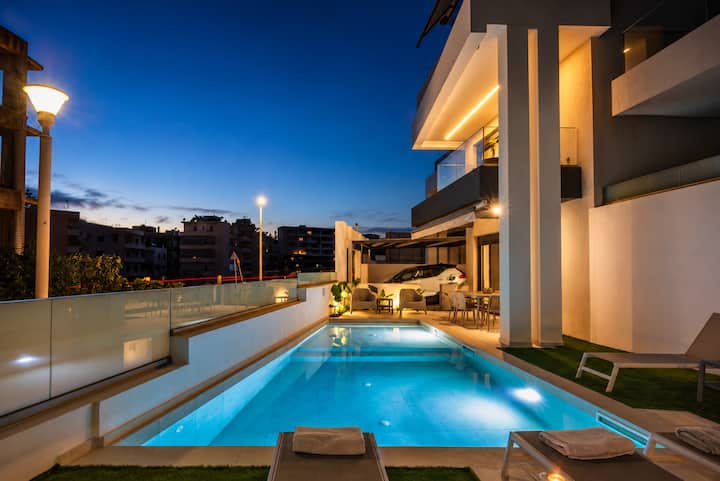 Lavender Loft Private Pool Chania City Residence - Chania