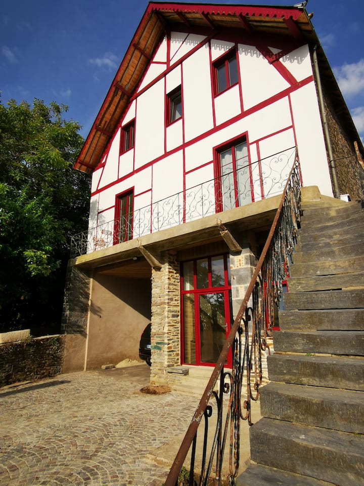 Le Perchoir - Magnifique T4 Hypercentre-la Gacilly - La Gacilly