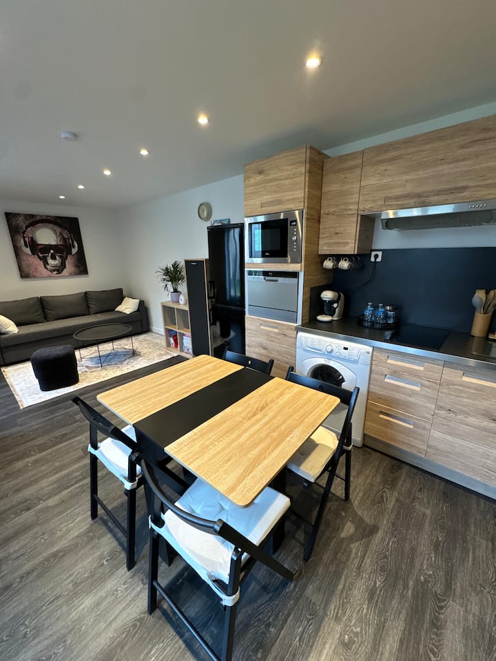 Appartement 4 Personnes Avec Jardin Centre-ville - Meaux