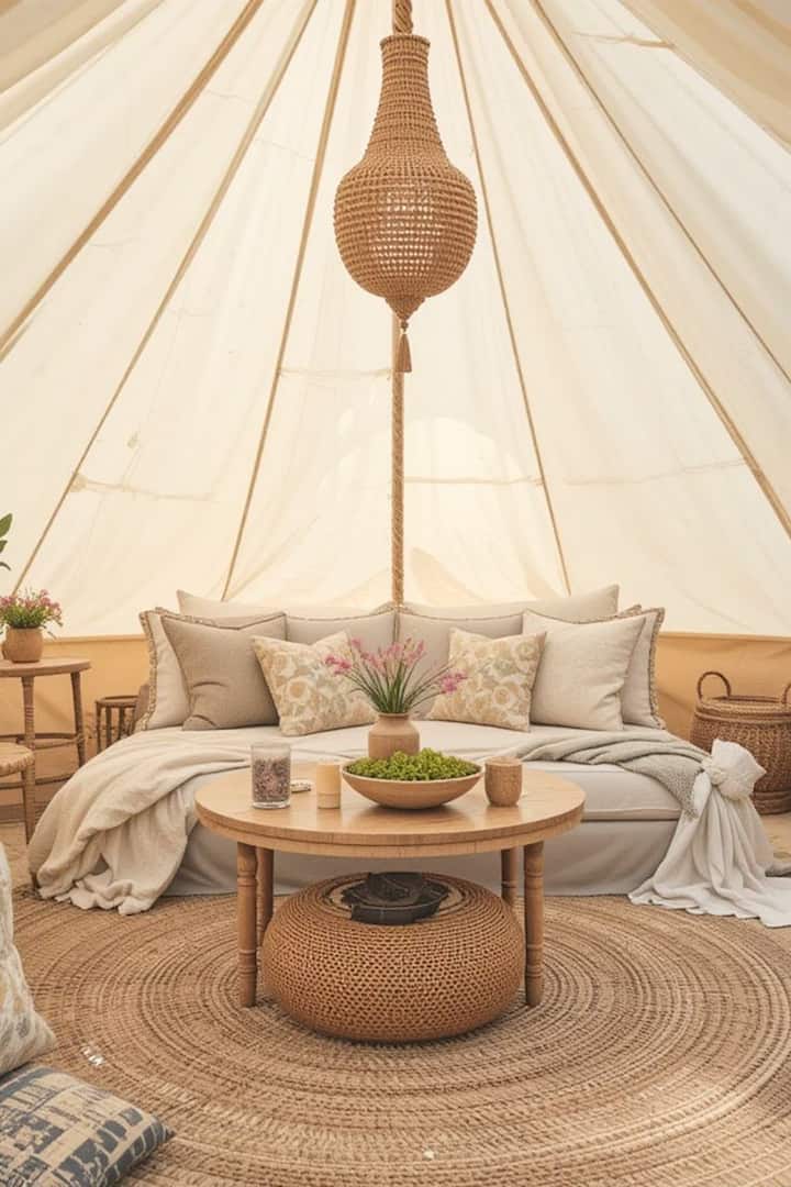 Our Luxury Bell Tents - Uckfield