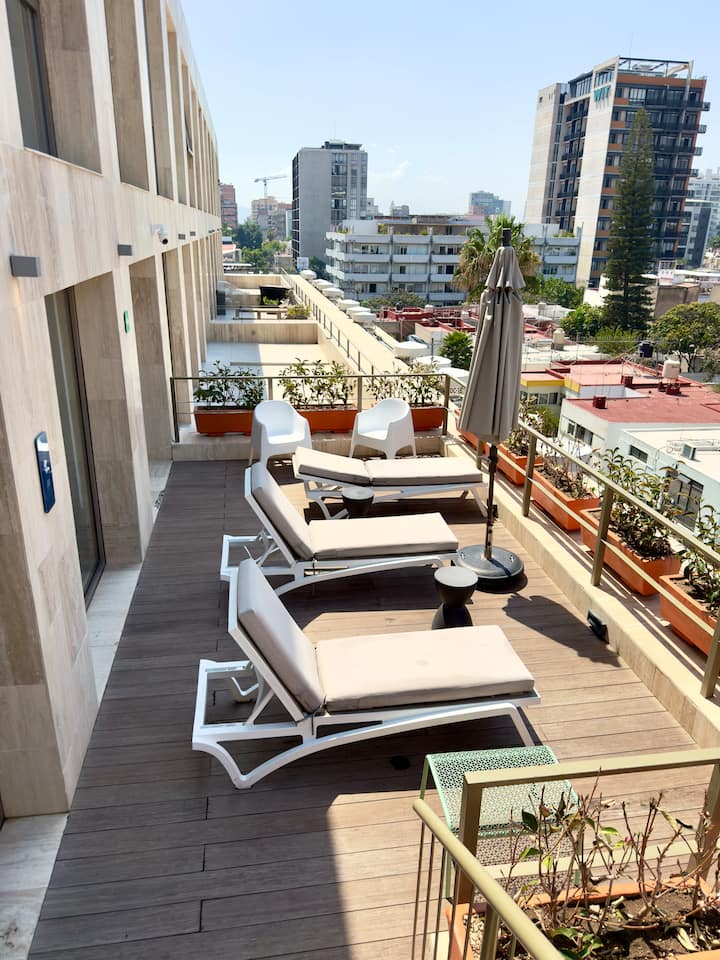 Piso 13 Vista Gdl | 2 Rec + Alberca | Chapultepec - Guadalajara, Jalisco, Mexique