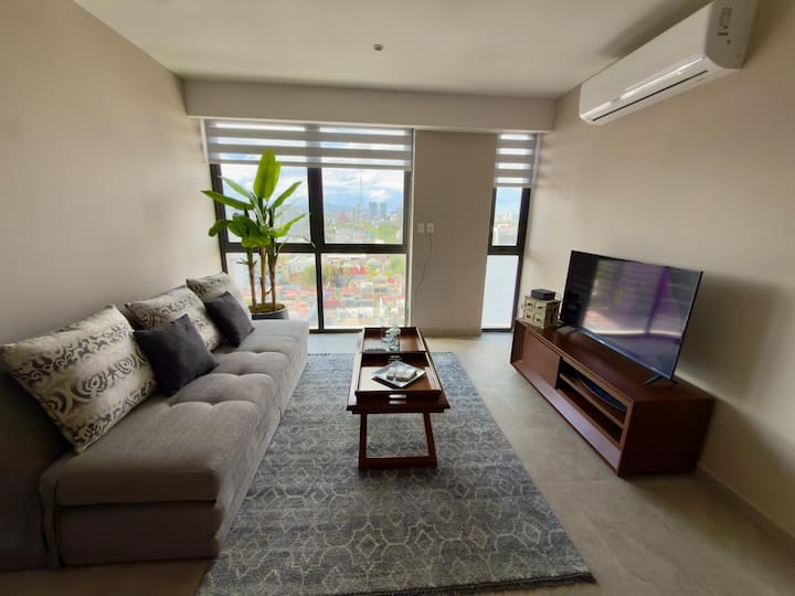 Piso 13 Vista Gdl | 2 Rec + Alberca | Chapultepec - Guadalajara, Jalisco, Mexique