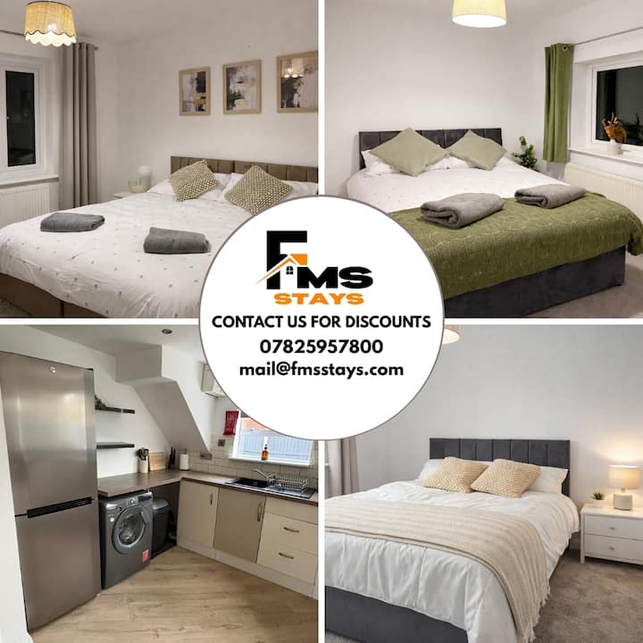 4 Bed/2 Bath/free Parking/contractor Discounts - Chester