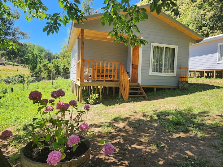 Cabaña 2 Hab. A Metros Del Salto La Placeta - San Clemente, Chile