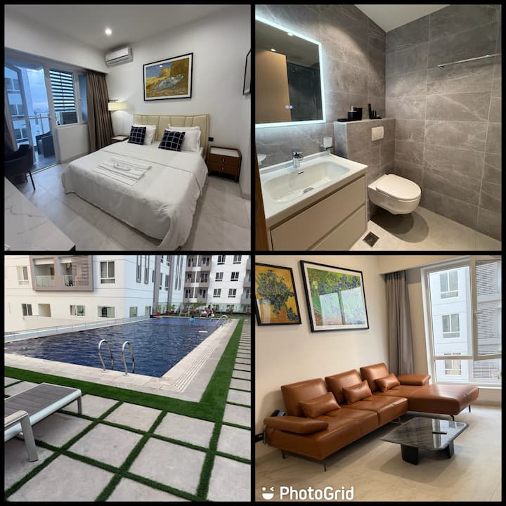 1bed Kinshasa Jacuzzi, Sauna, Pool, Gym & Shops! - Kinshasa