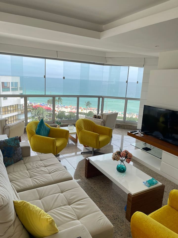 Cobertura Linear, Churrasqueira,piscina, Vista Mar - Rio de Janeiro