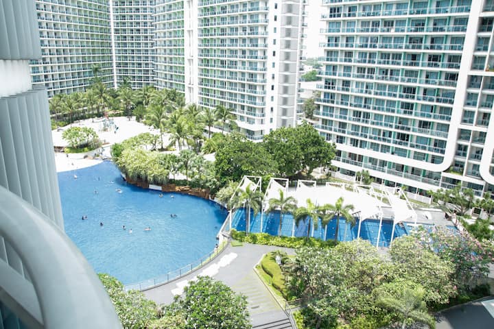 Azure City + Beach View, 16-20 Pax Tandem Units - Muntinlupa