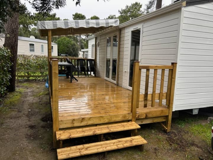 Location Mh Bonne Anse Plage Camping Siblu - La Tremblade