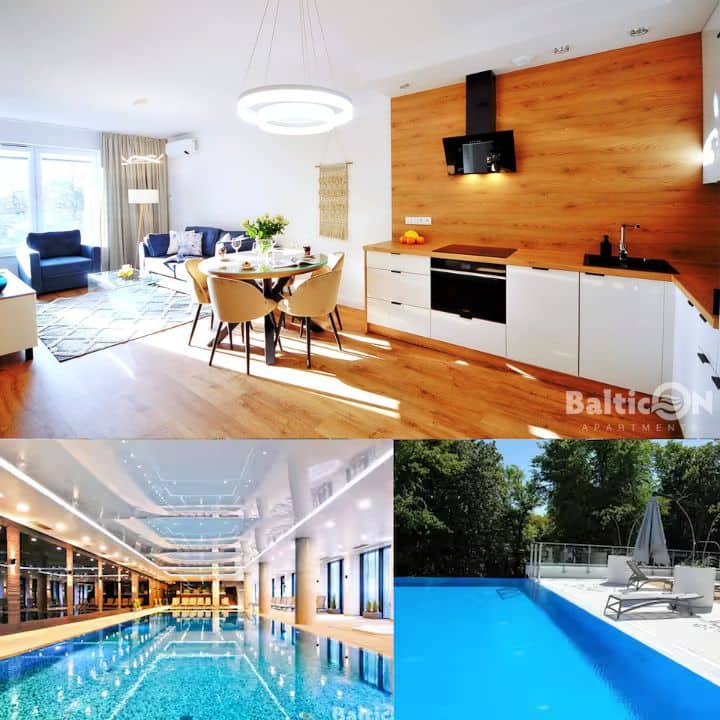 3-room Apartment-indoor & Outdoor Pool, Sauna, Gym - Kolberg