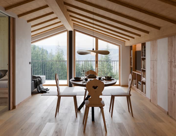 Ruhiges Farmstay Apartment - Panorama Yoga & Natur - Luson