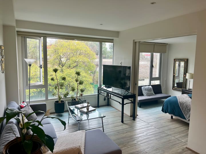 Bellísimo Depa En El Corazón Financiero De Sta Fe. - Mexico City