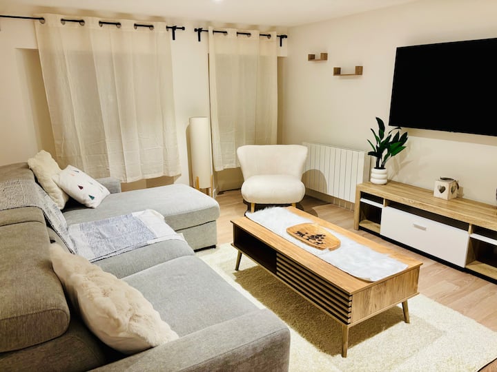 Appartement Cosy – 30 Min De Megève & Les Saisies - Lac de Presset