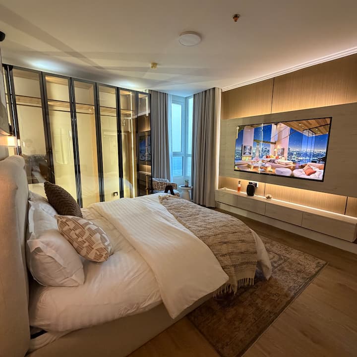 فلة في برج  فاخرة باطلاله على البحر - Jeddah