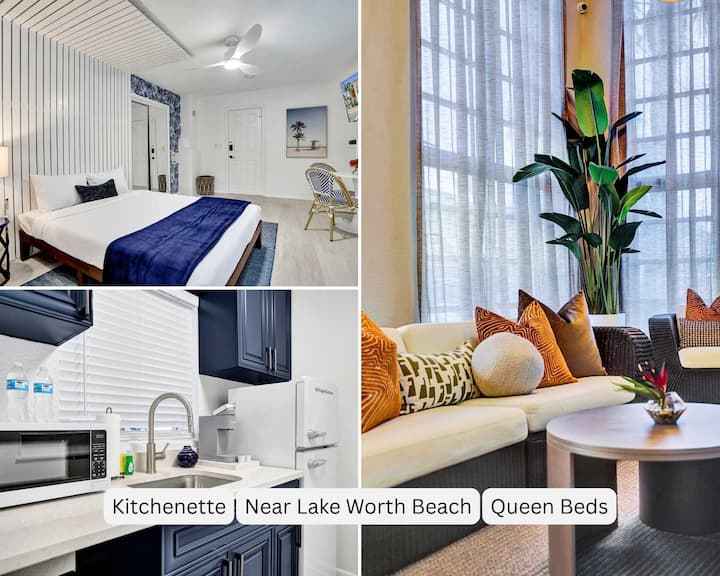 Cozy Lake Worth Studio Kitchenette And Yard - Lake Worth, FL