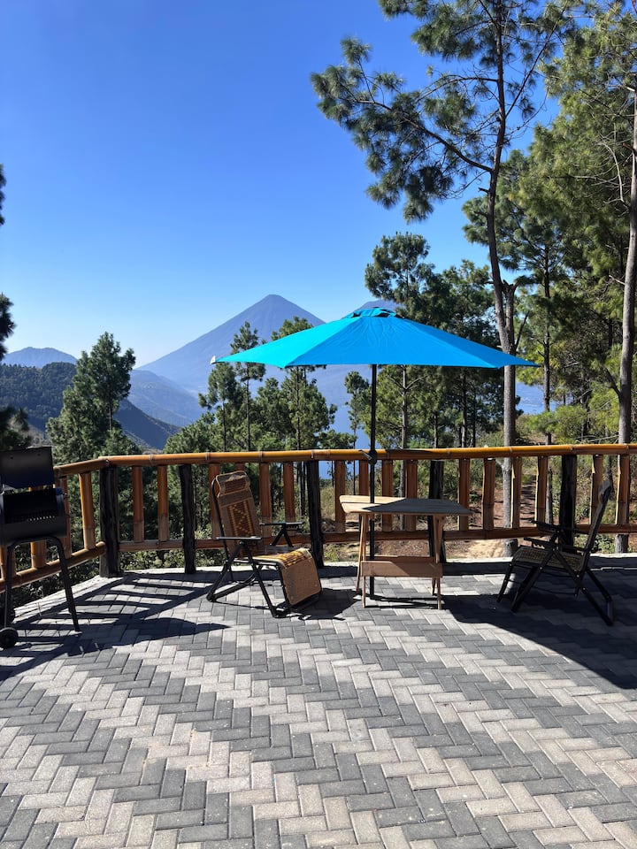 Hermoso Alojamiento Con Vista Al Lago Y Atardecer - Patzún