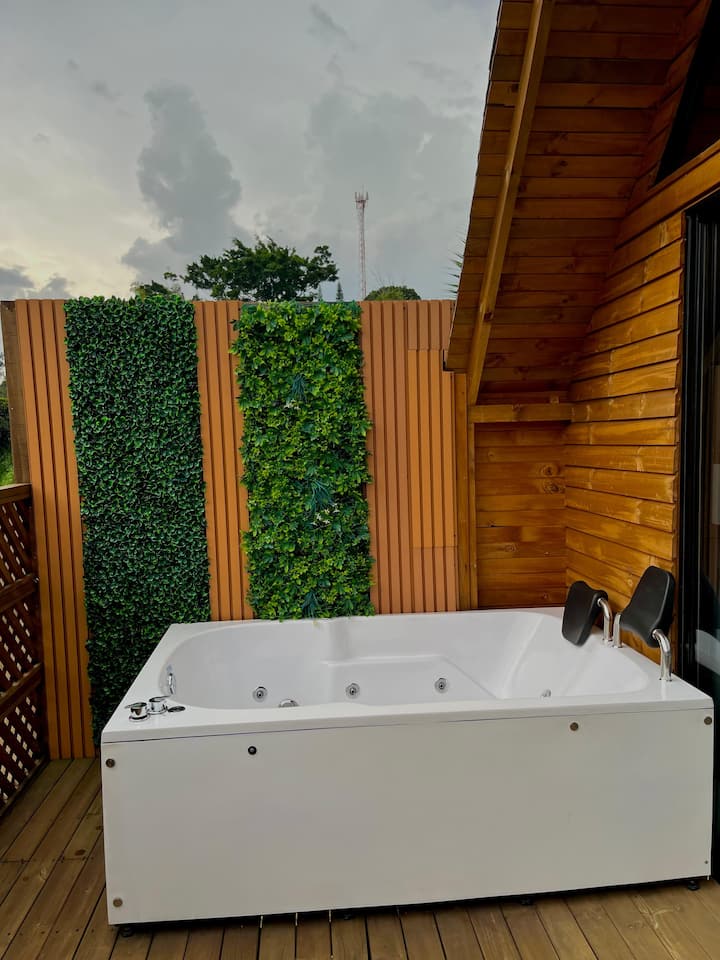 Encantadora Cabaña De Lujo Con Jacuzzi-mont Fuji - Copacabana