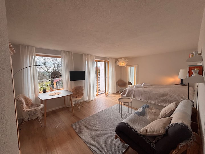 Ferienwohnung Mit Terrasse Am Bodensee / Allgäu - Lindau
