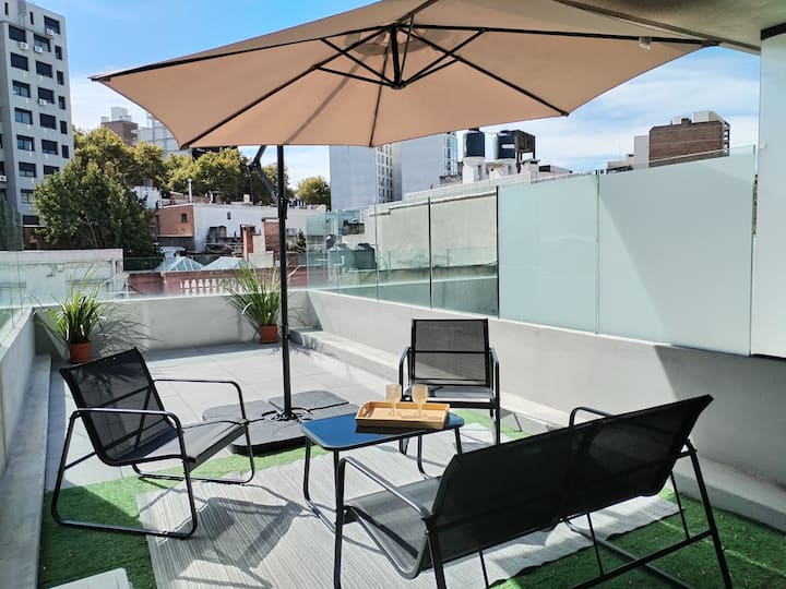 Mía Bonita - Une Oasis Urbaine Avec Terrasse Privée - Montevideo