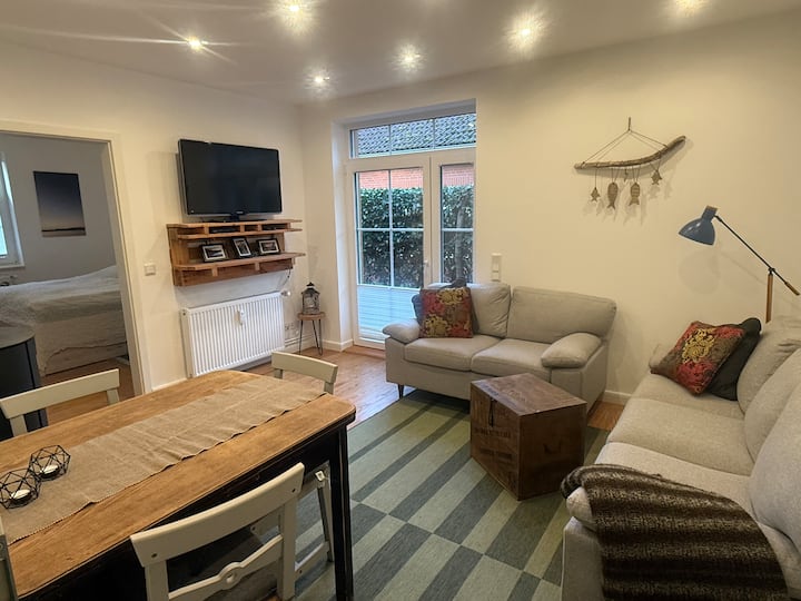 Moderne & Stilvolle Wohnung Mit Kamin Und Terrasse - Schwarzenbek