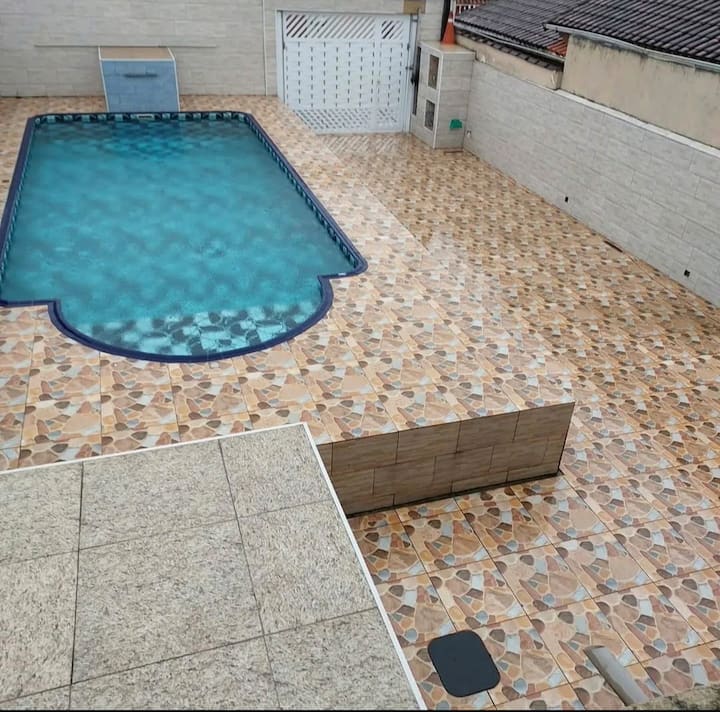 Casa Com Piscina. Praia Grande - Praia Grande