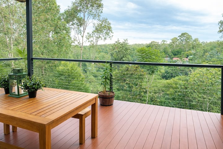 Valley View Hideaway - Fire Pit & Stargazing - Brisbane