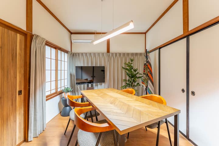 【New Open】庭付き戸建bbqセット有り！駐車可/最大5名/松本駅から7分 - Matsumoto