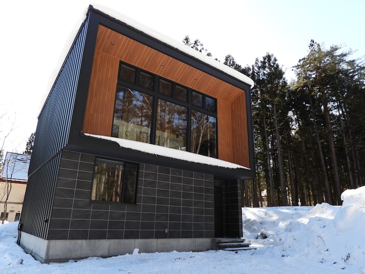 Luxury 3-bedroom House | 1km To Hakuba Goryu - 오마치시