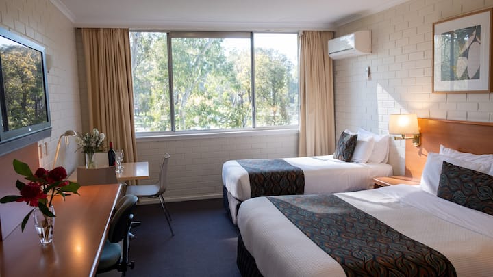 Twin Room- Parkview Motor Inn Wangaratta - Glenrowan