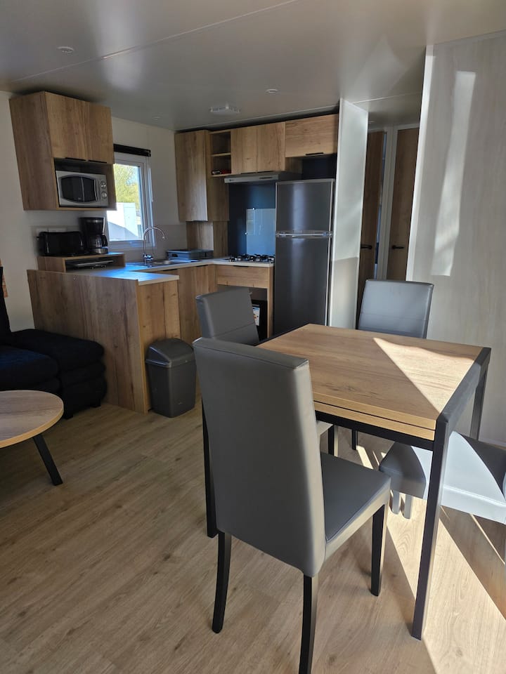 Mobil Home Tout Confort 8 Personnes - Chaumont-sur-Loire