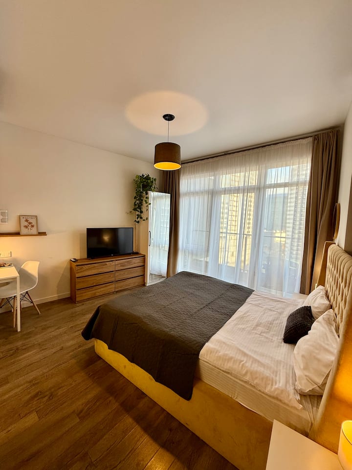 Квартира на 12 этаже, для работы и отдыха - Batum