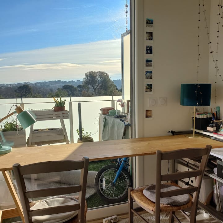 T3 Au 4ème Avec Une Vue Qui Fait Du Bien - Juvignac