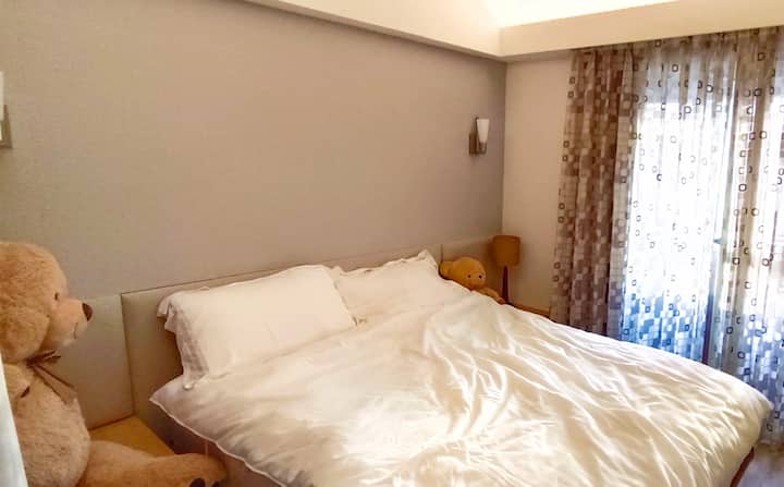 台北車站旁/交通便利/電梯一房公寓/Taipei Main Station/1br Apt - Taiwan