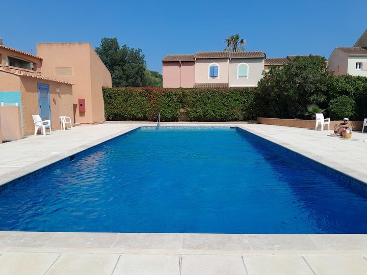 Appartement Croix Valmer Piscine Tennis Pétanque - La Croix-Valmer