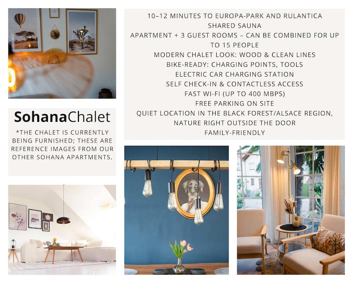 Sohana Chalet Tripleroom | Sauna&kitchen | 7min Ep - Rust