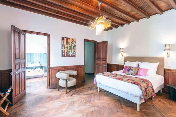 Chambre Double Deluxe Avec Balcon Et Baignoire - Étretat
