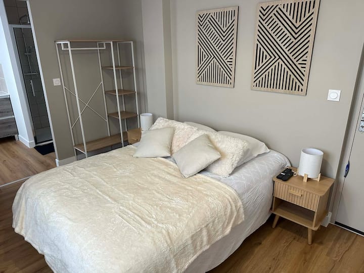 Chambre Double Avec Salle De Bain-parking-fibre 1 - Ault