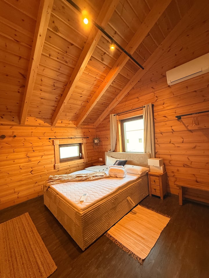 Sohana Chalet Doubleroom | Sauna&kitchen | 7min Ep - Rust