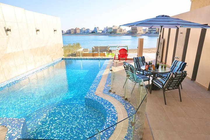 للايجار شاليه صباح الاحمد البحريه 
صف اول278خيران. - 科威特