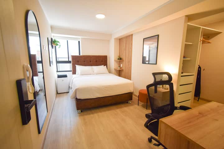 Studio Heart Miraflores Pool Coworking Gym Wifi Ac - Peru