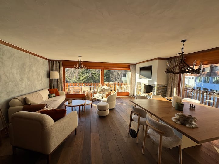 Crans Montana: Beautiful 3 Bedroom Apartment - Crans-Montana