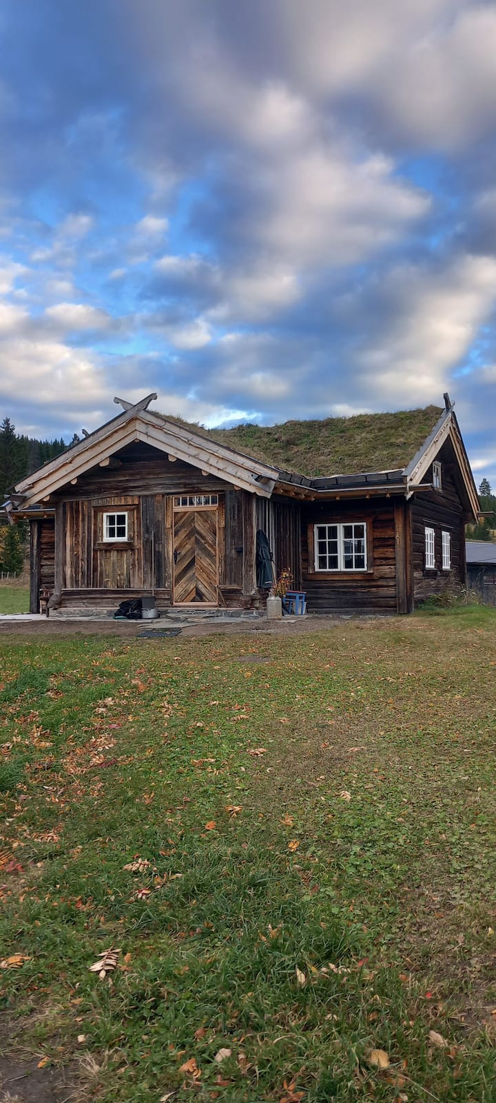 Autentisk Rosemalt Hallingstue Fra 1690. - Norwegen