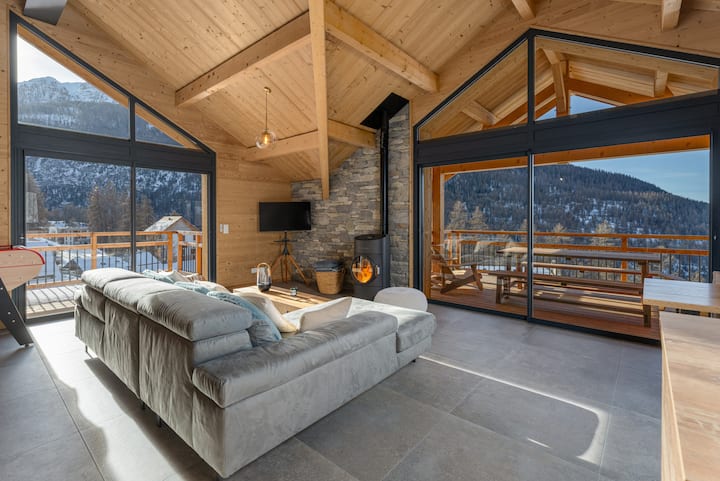 Le Caribou – 8 Pers | Vue Montagne & Ski - Les Orres