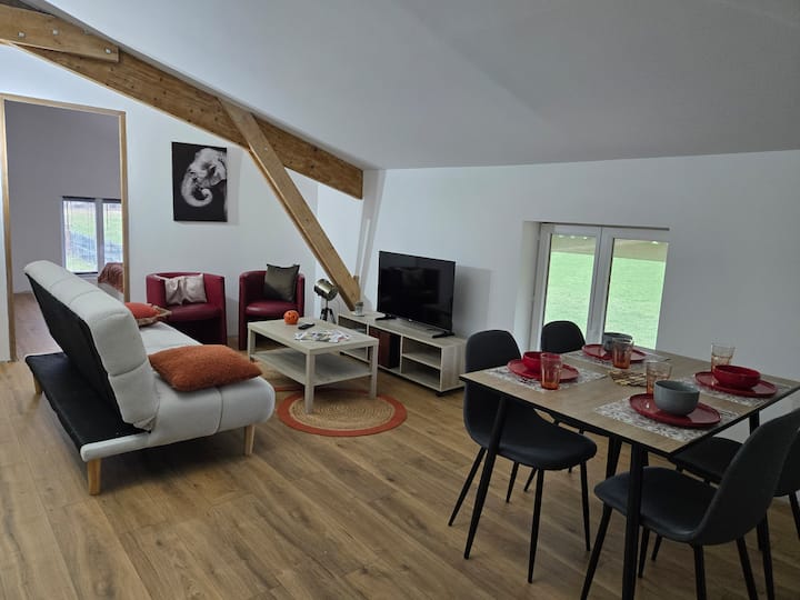 Appart 42m2 - Chambre Séparée+parking 5' Parc Expo - Saint-Sylvain-d'Anjou