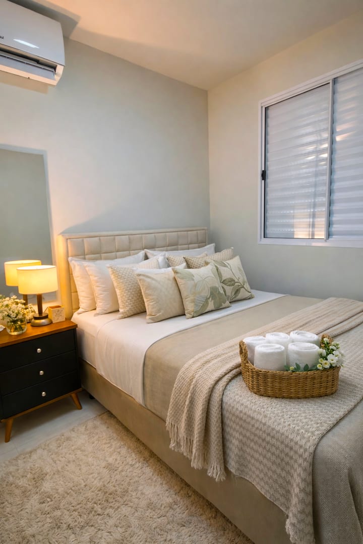 Ap Completo 2 Quartos C/ar|3min Usp/facop/unicpo - Piratininga